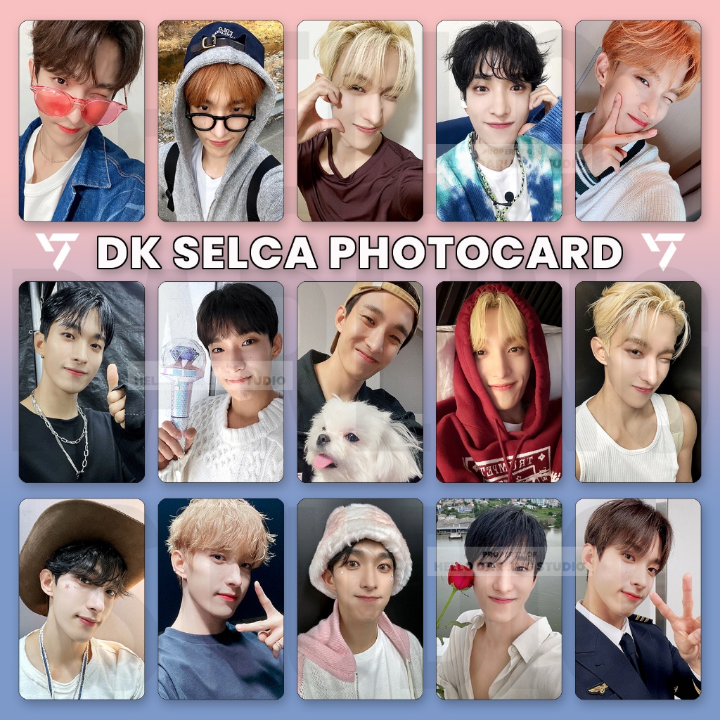 10 Pcs DK Dokyeom Selca Photocard set. Unofficial. Fan Made. | Shopee ...