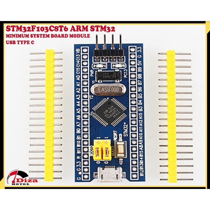 Stm32f103c8t6 ARM STM32F030 MINIMUM SYSTEM BOARD MODULE USB TYPE C ...