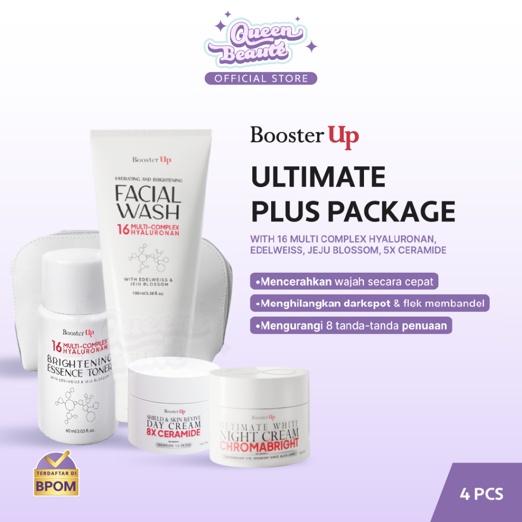 Booster Up Skincare to Brighten, Remove Spots and Treat Acne | Shopee ...