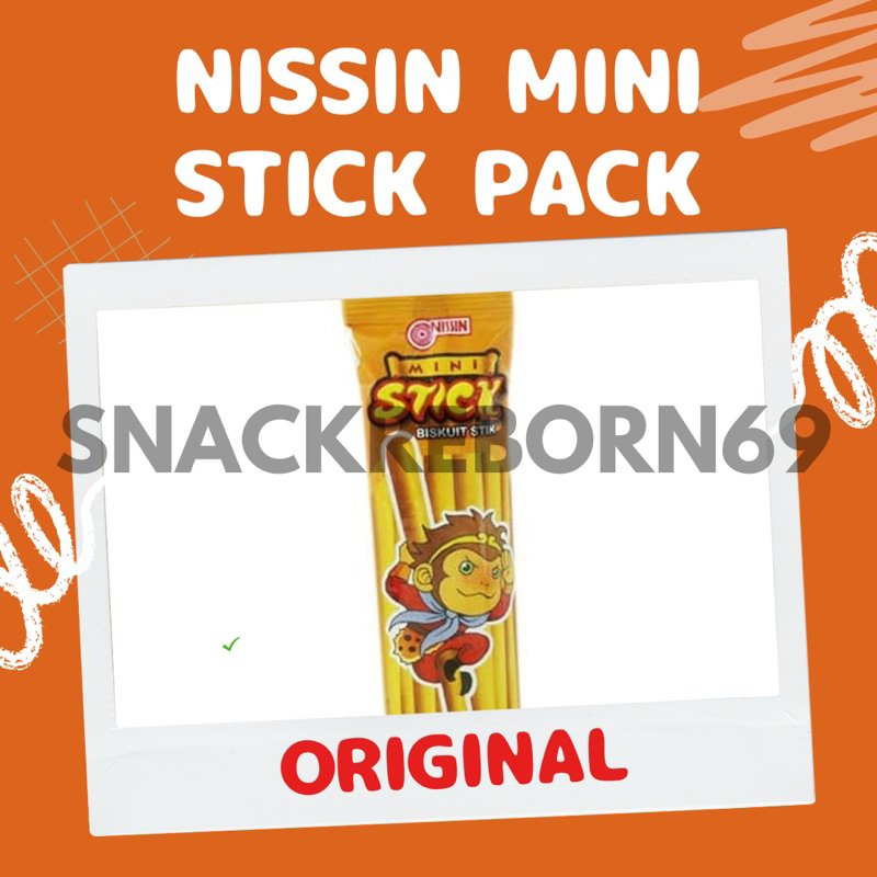 Nissin Mini Stick Pack 10 Pcs 13 Grams | Shopee Philippines