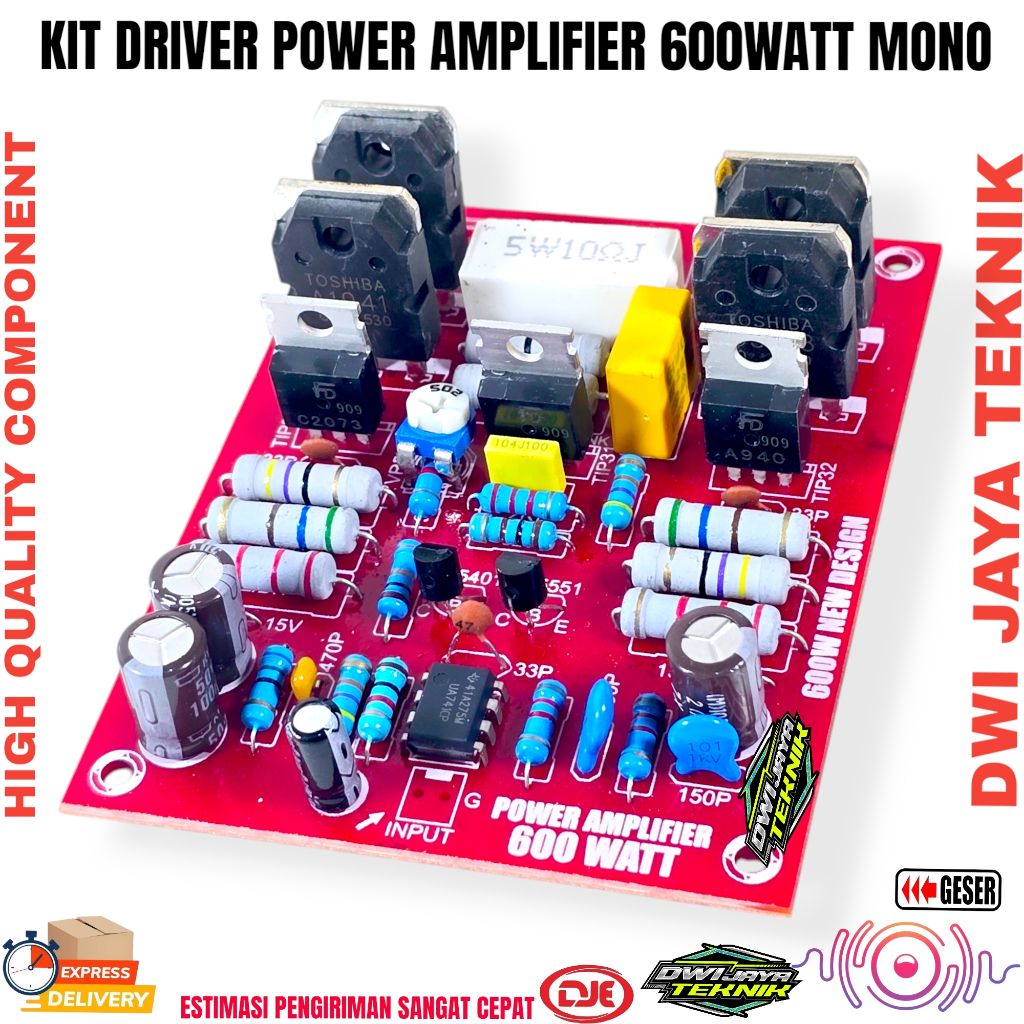 600w 600 watt driver power amplifier kit | Shopee Philippines