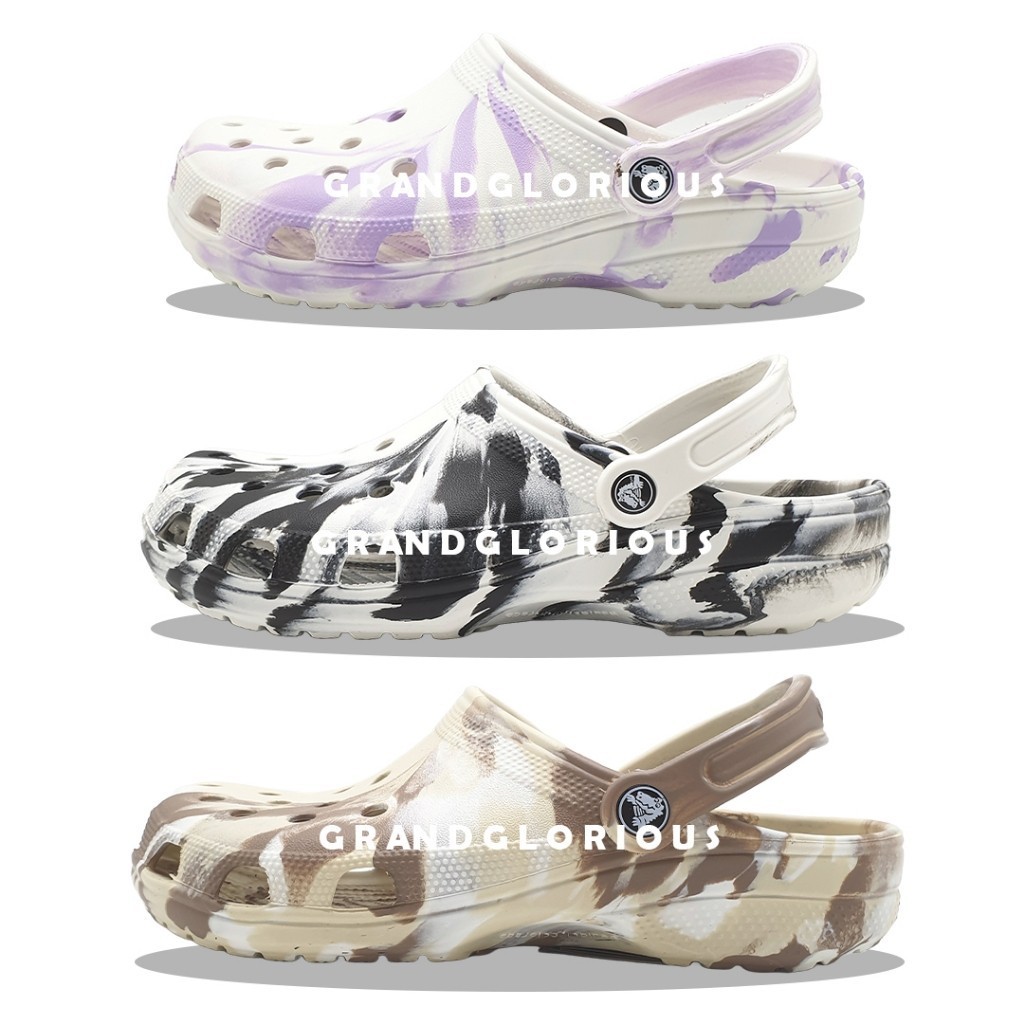 Andal CROCS Classic MARBLE Clog/ CROCS Classic Marbled Clog Sandals ...