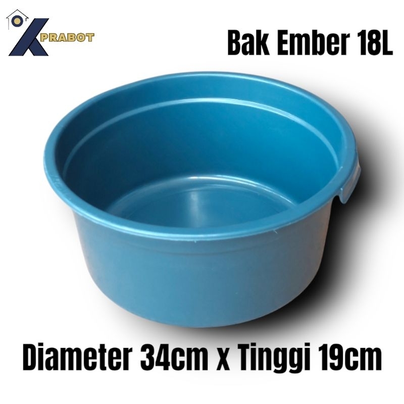 18 Liter small round bucket - Kprabot / USA 21 tub / fish tub / fish ...