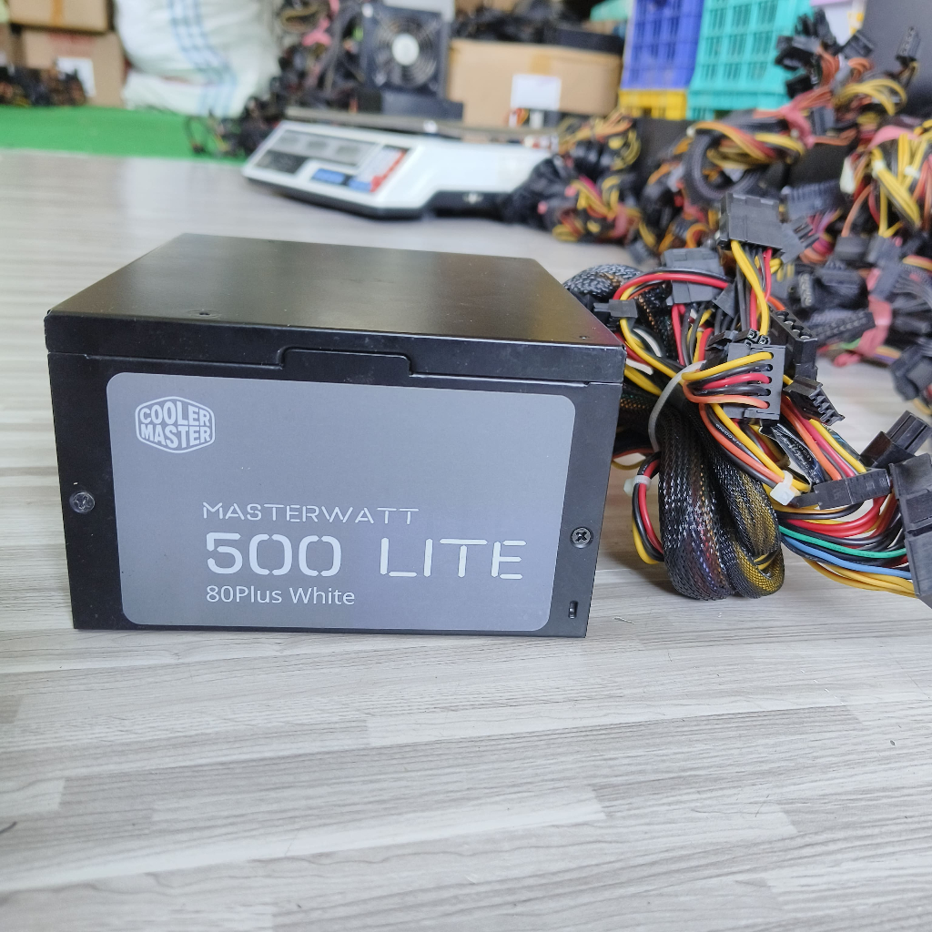 Psu GAMING COOLER MASTER 500W 80+ PLUS MASTERWATT LITE POWER SUPPLY | Shopee Philippines