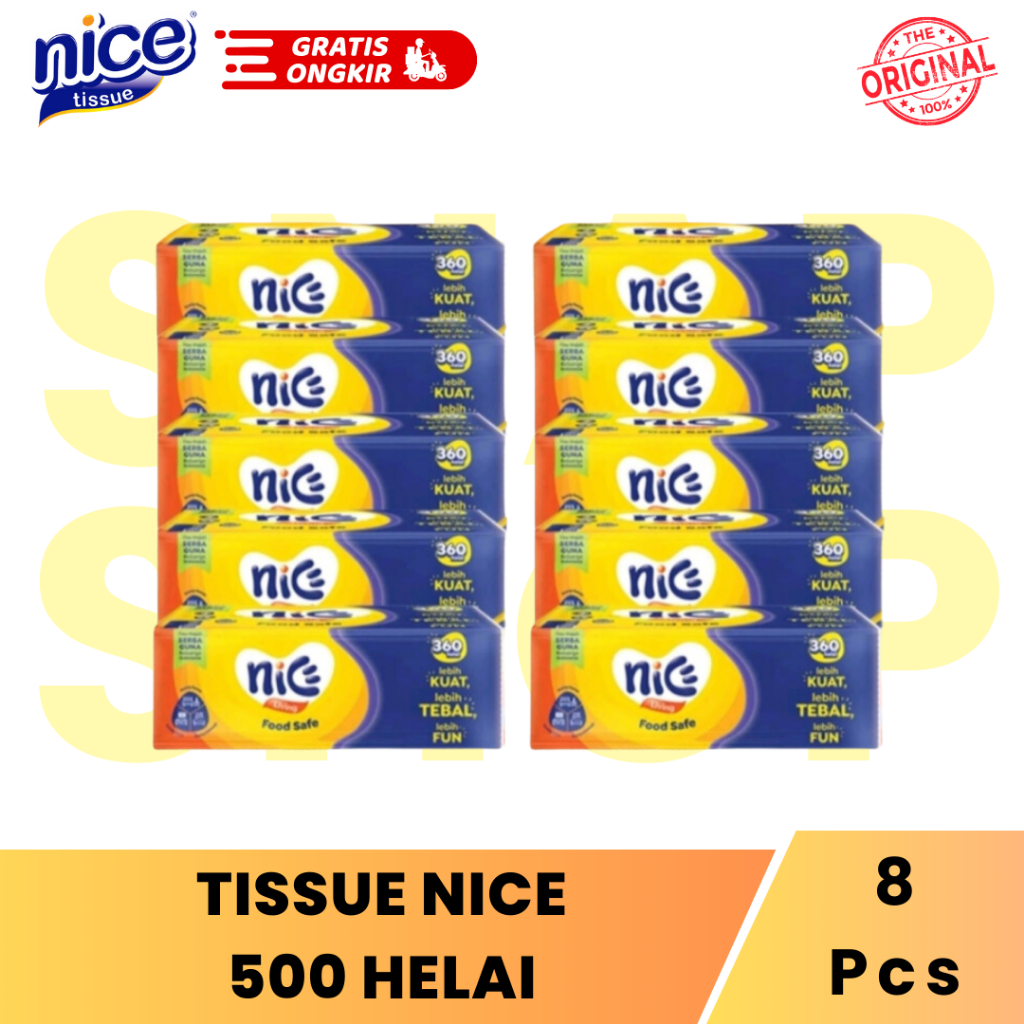 [8PCS SAVINGS PACKAGE] NICE TISSUE 500 STRAINS | Comfortable multi ...