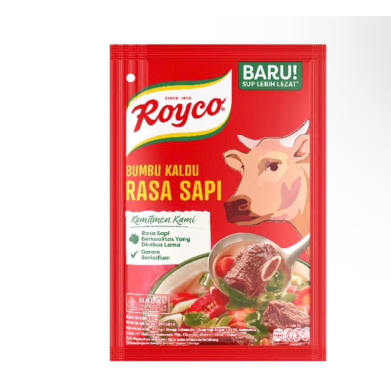 Royco Beef Flavored Broth Seasoning 220g - food flavoring | Shopee ...
