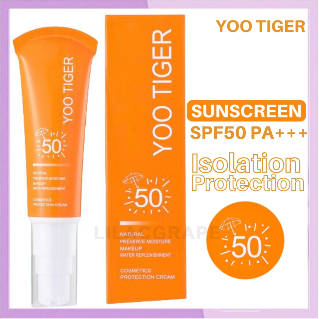 YOO TIGER Sunscreen SPF 50 PA+++ 30ml Sunblock Sun UV Protection ...
