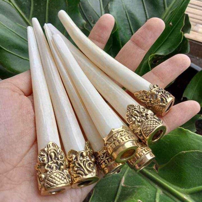 ONCE BEEF BONE PIPE IVORY ALPAKAH CROWN ANTI RUST TASTE DELICIOUSLY ...