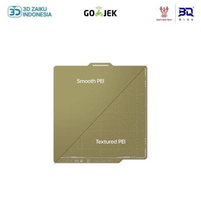 Bigtreetech Panda Flexible Build Plate Double Sided PEI Smooth and Textured for 3D Printer ...