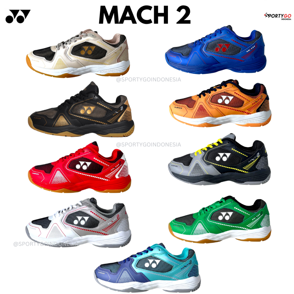 Original YONEX MACH Badminton Shoes Mach 2 Badminton Shoes Original ...