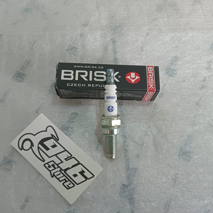 Brisk Copper AR12C Vespa Sprint Primavera GTS S LX LXV Spark Plugs ...
