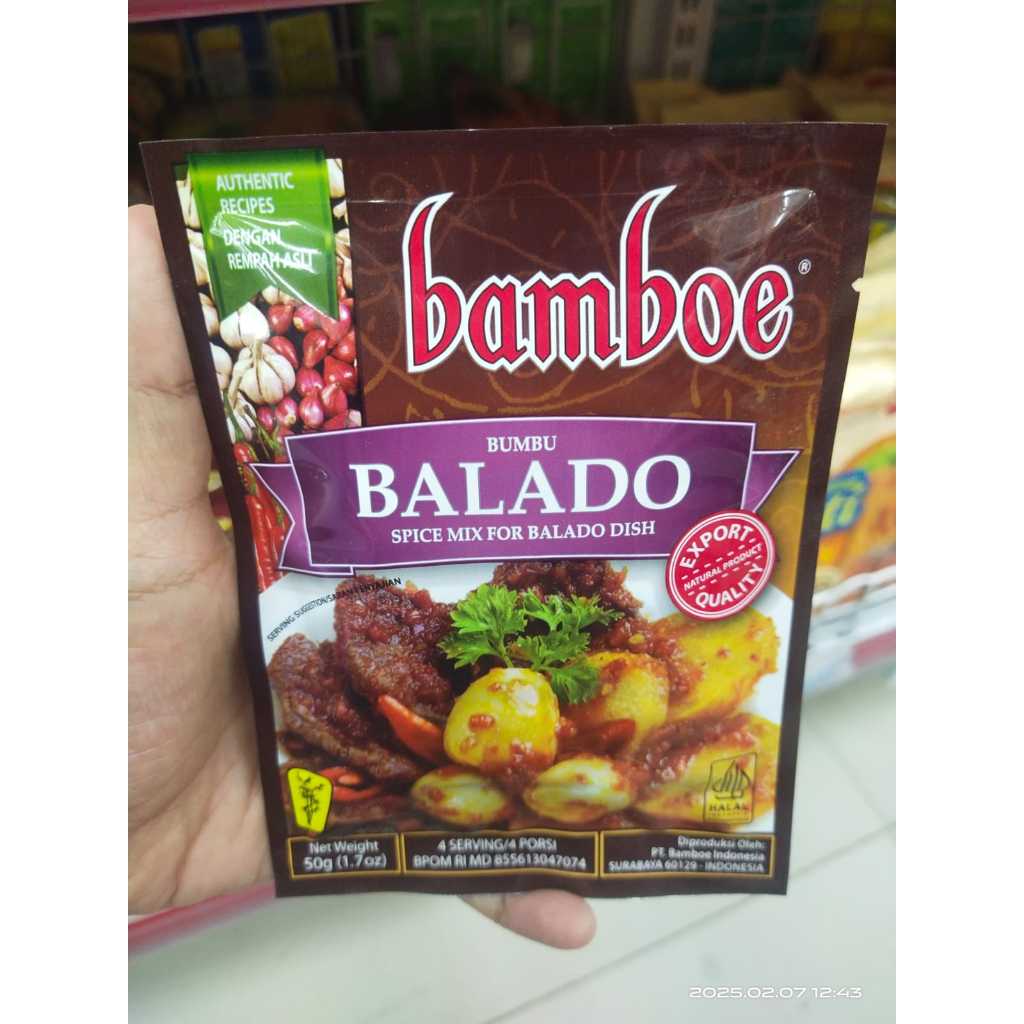 Bamboe Bumbu Racik / Bamboe Bumbu Instant / Instant Cooking Seasoning ...