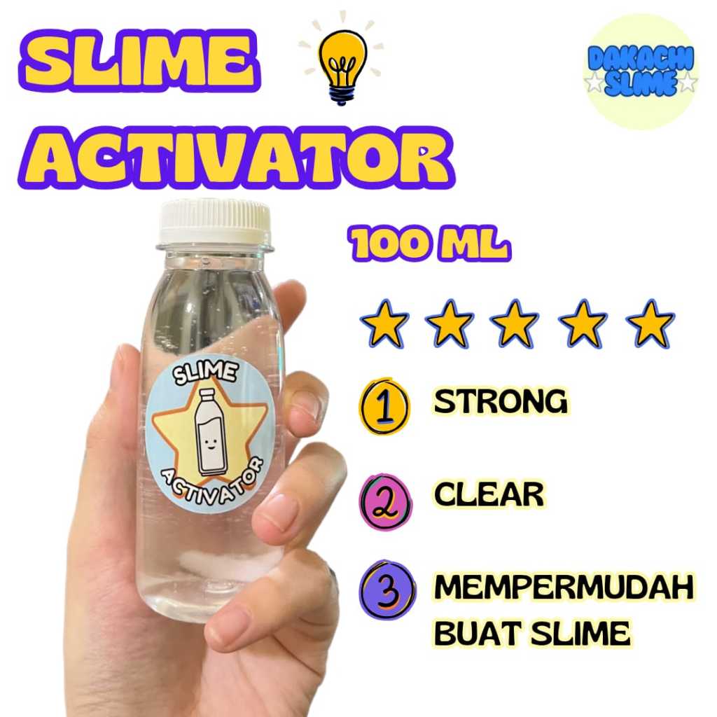 Slime ACTIVATOR 100 ML // SLIME ACT STRONG AND // | Shopee Philippines