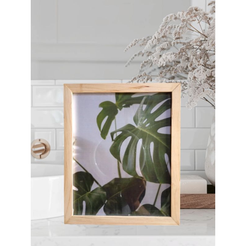 Minimalist Figura wooden photo frame sizes 3R, 4R, 5R, 6R, 8R, 10R ...