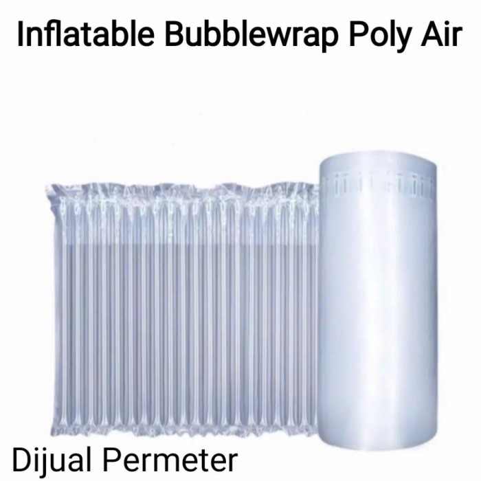 Poly Air Inflatable Bubblewrap Cushion polyair Bag bubble wrap meter 30cm 30 cm | Shopee Philippines