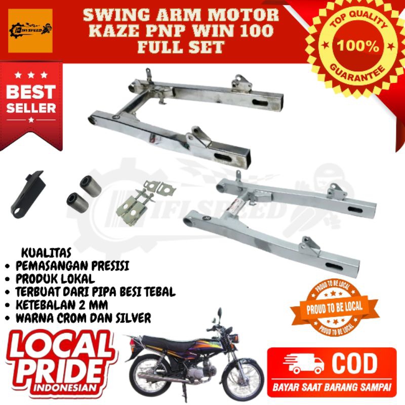 Swing AREM ARM MOTOR KAZE PNP HONDA WIN 100 CROM BRANG Thick | Shopee ...