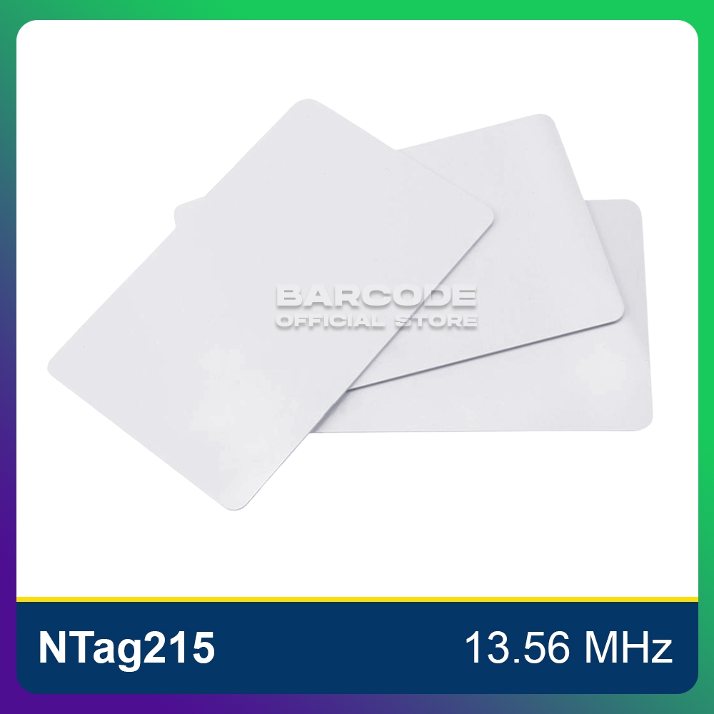 Rfid Card Ntag 215 13.56 MHz ISO/IEC 14443 A PVC Card 13,56 MHz ...