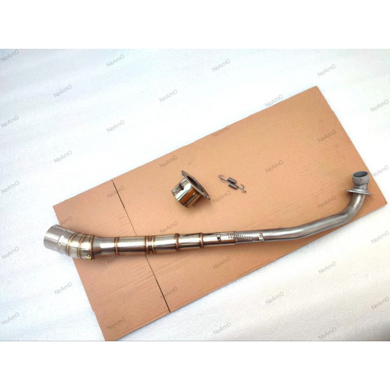 Stainless elbow for xrm100 110 125 wave 100 110 125 fury rs125 raider j ...