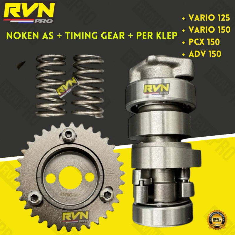 CAM RVN RACING RRA VARIO 150 125 PCX 150 ADV 150 PLUS CENTRIC AND VALVE ...