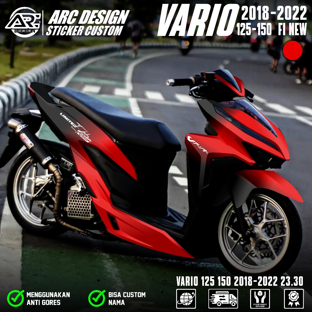 Latest Decal Sticker Honda Vario New 125 150 Full body - Modified ...