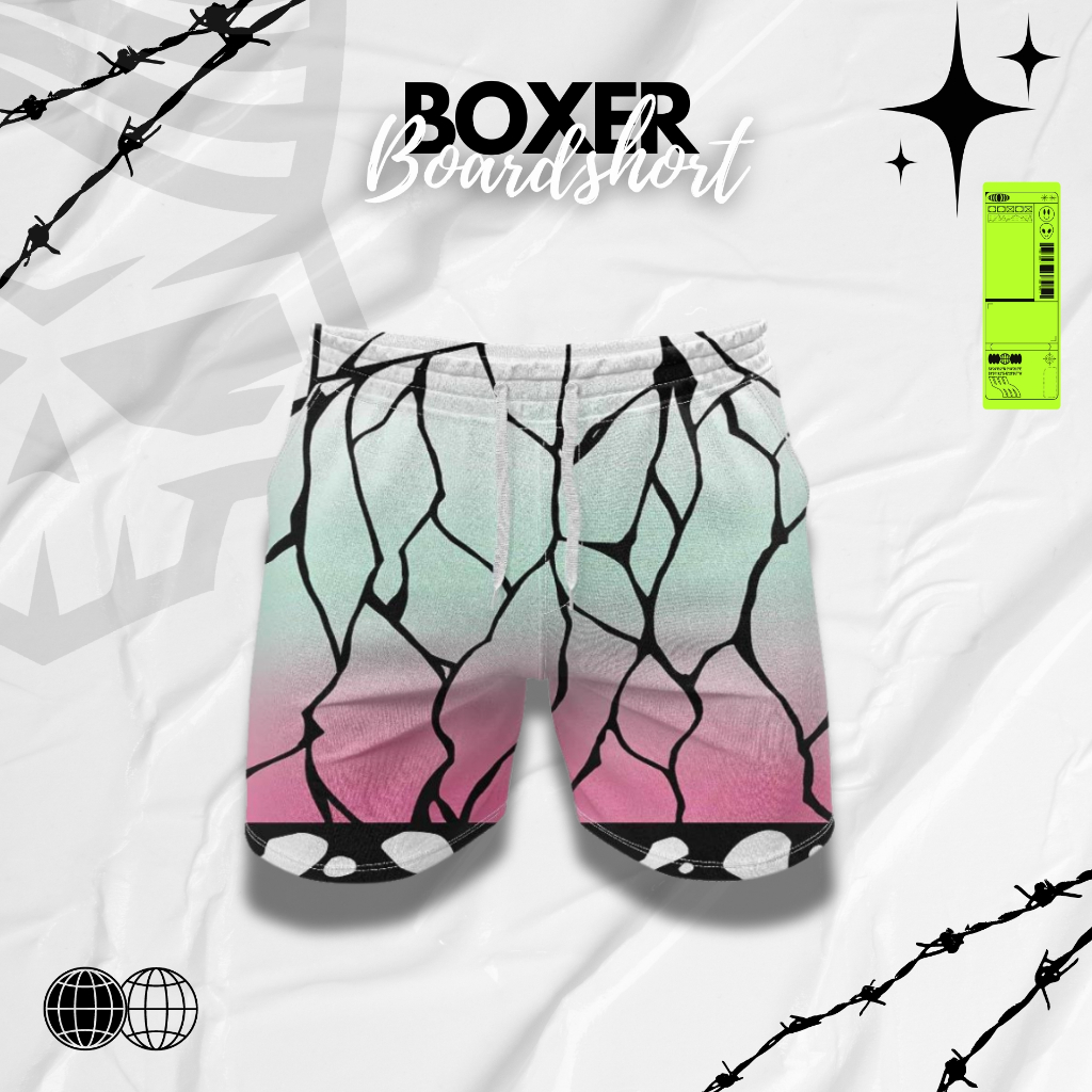 DEMON SLAYER All Series Fullprint Boxer Shorts | Shopee Philippines