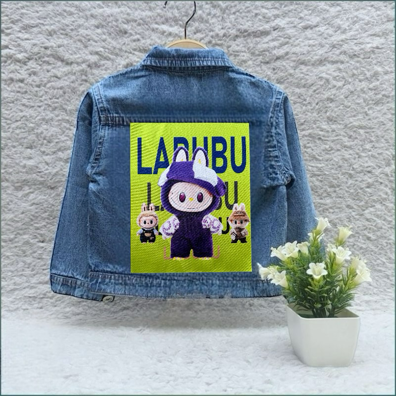 Kuromi And Labubu Children's Jeans Jacket Ages 8 Months-12 Years ...