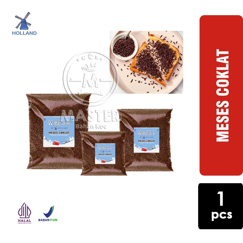 Meses Chocolate WINTER Meises by Holland Chocolate Sprinkle [1Pcs ...