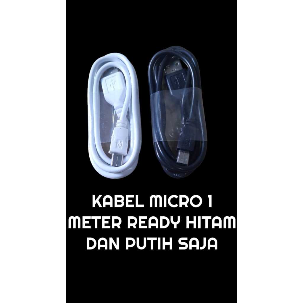 Micro Cable DATA Cable 1 Meter | Shopee Philippines
