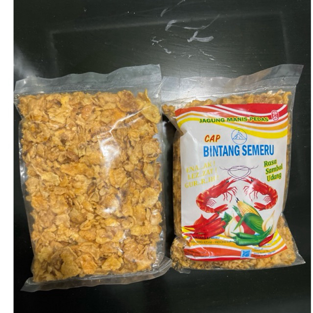 Bintang semeru marning corn 100g spicy sweet snack chips | Shopee ...