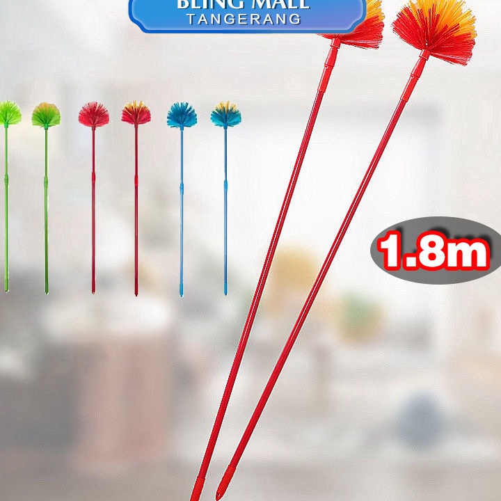 House Ceiling Broom 1m Long Spider Nest Broom Adjustable Long Ceiling ...
