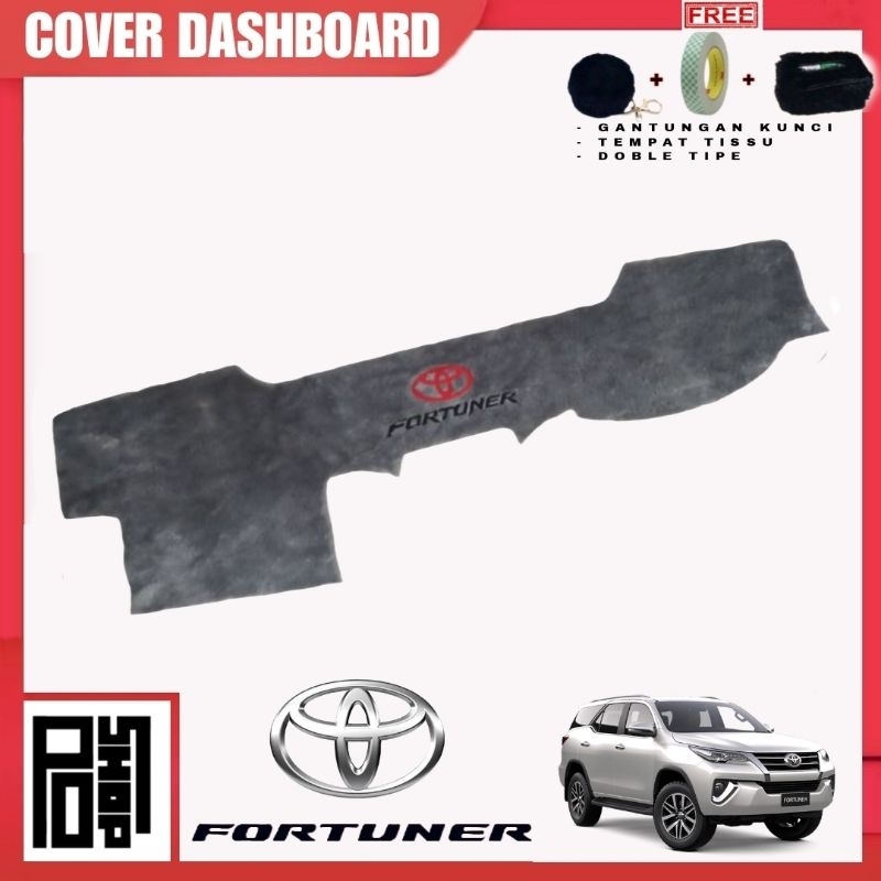 Toyota Fortuner car fur dashboard cover // Fortuner car dashboard mat ...