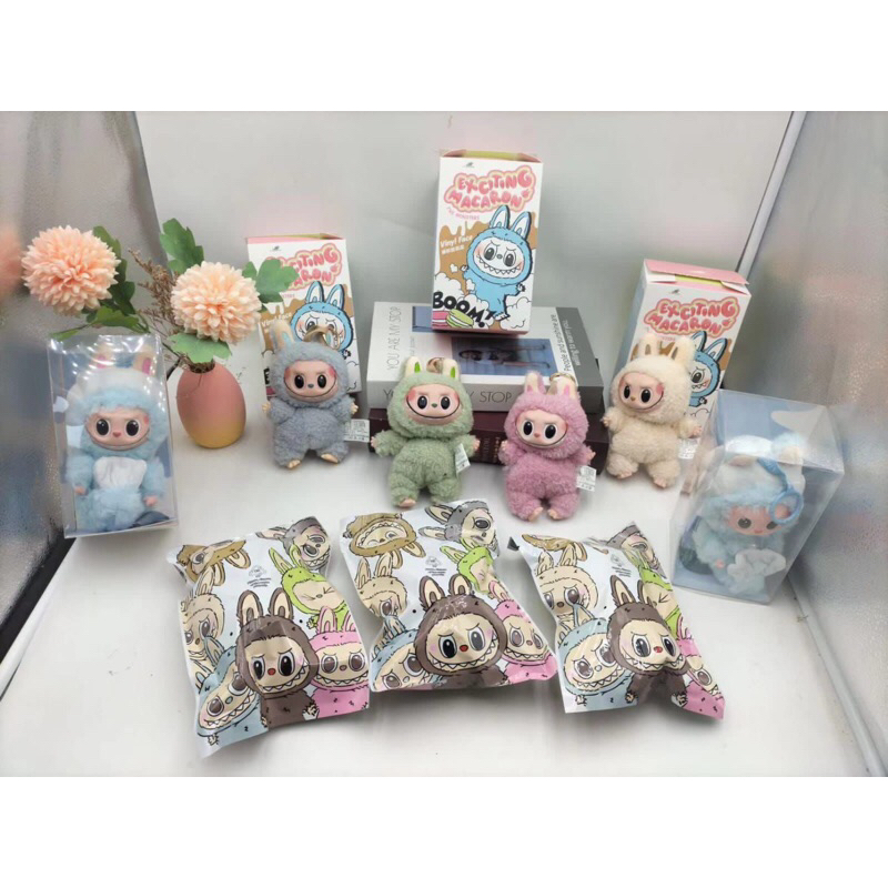 Labubu The Monsters Tasty Macarons Vinyl Face Blind Box (1Pcs) 1:1 ...