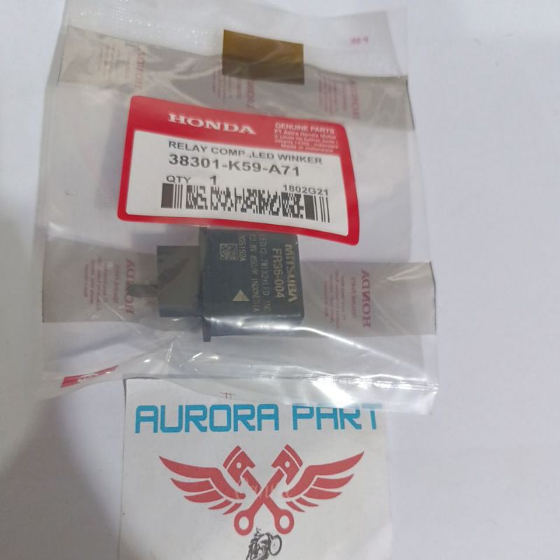 Riley Flasher Relay Comp Led Winker Turn Signal New Vario 125 K59 ...