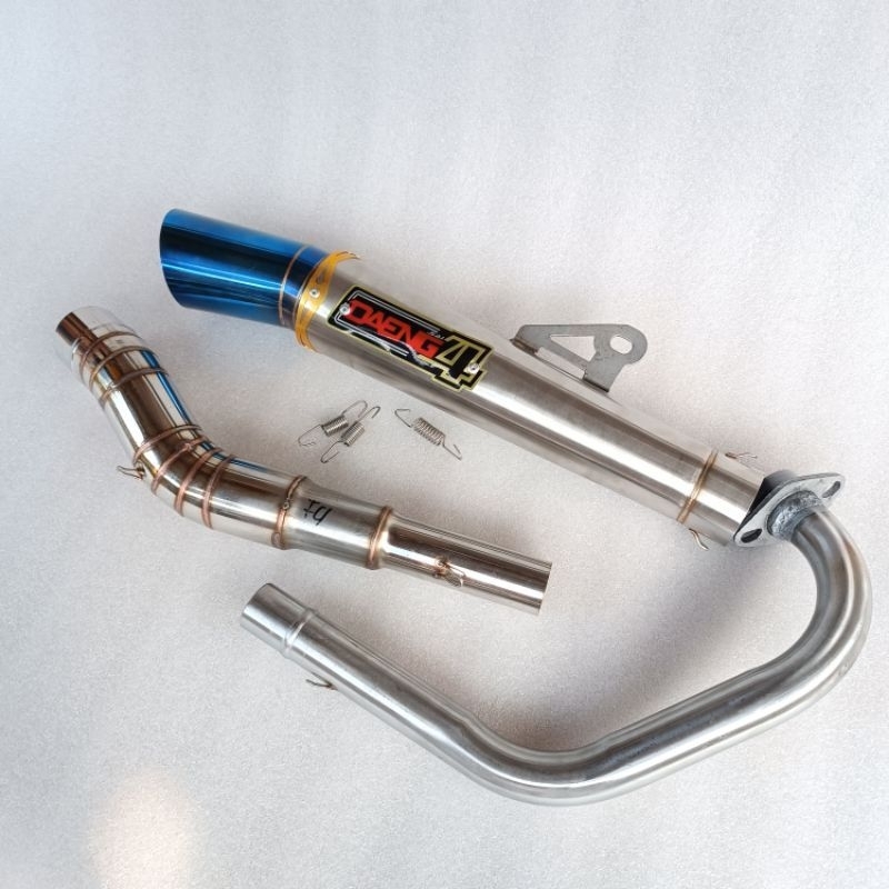 Daeng Sai4 Power Pipe 51mm Exhaust system Raider 150 RS 150 Tmx 125 150 ...