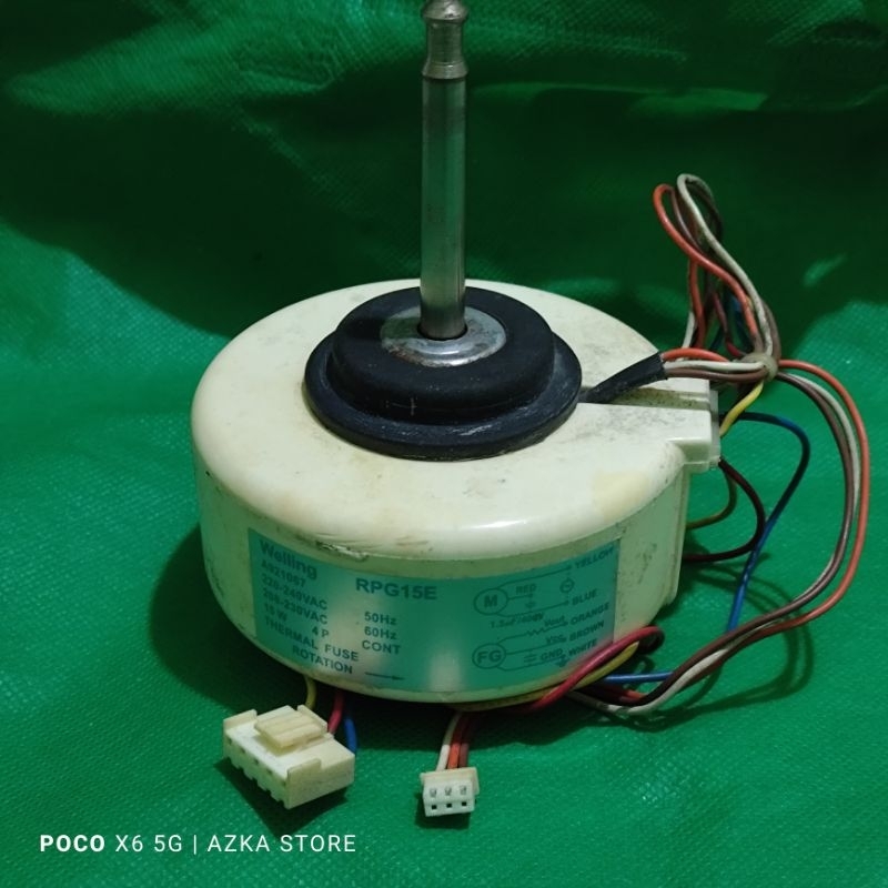 Dynamo MOTOR FAN AC FAN PANASONIC ORIGINAL BLOWER INDOR AC PANASONIC ...