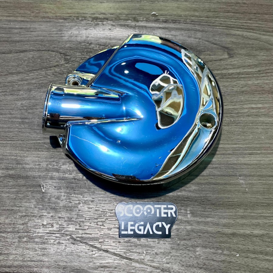 Original Chrome Intake Cover Vespa Sprint Primavera S LX LXV GTS 3V ...