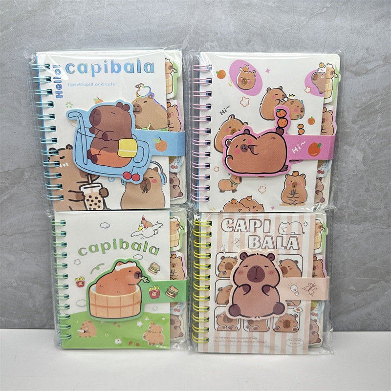 Capybara BINDER BOOK | Mini POCKET BOOK MINI NOTES CAPYBARA CAPIBALA ...