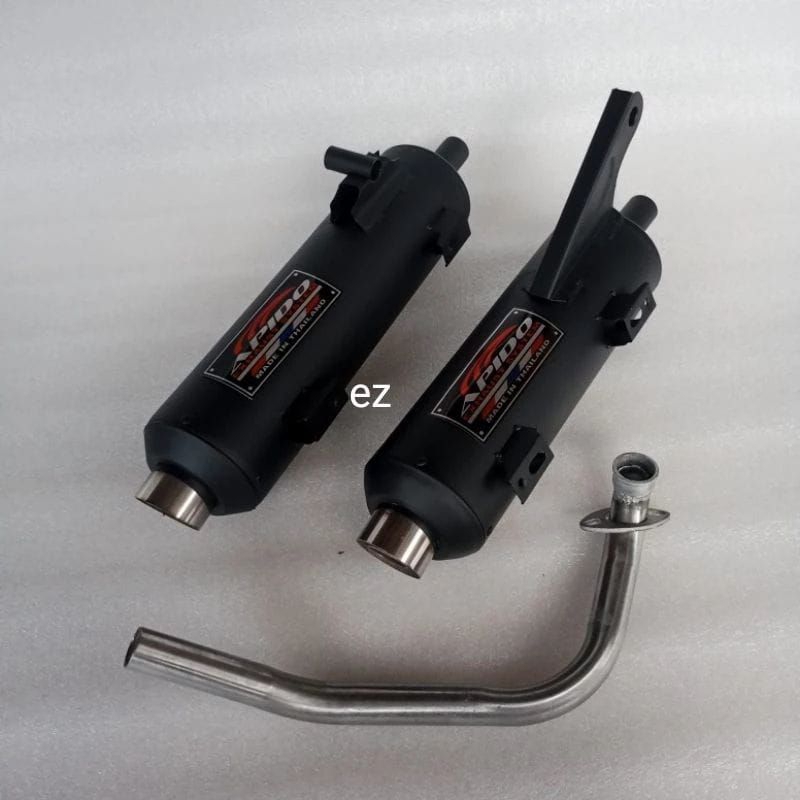 Apido muffler full system canister and chicken pipe mio sporty/ soulty ...