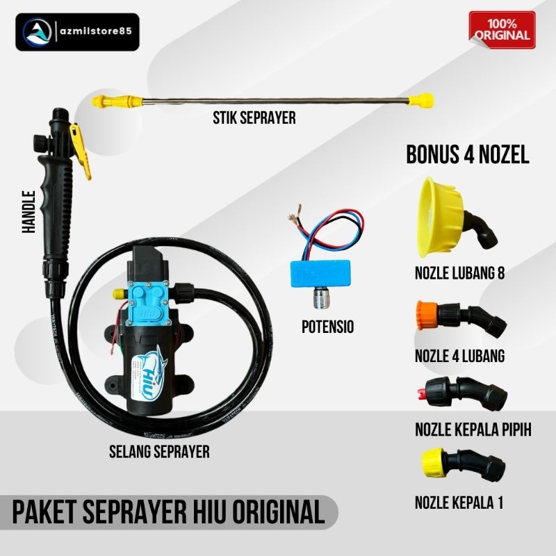 Electric Sprayer Dynamo Package / Potentio / Nozle / Agricultural ...