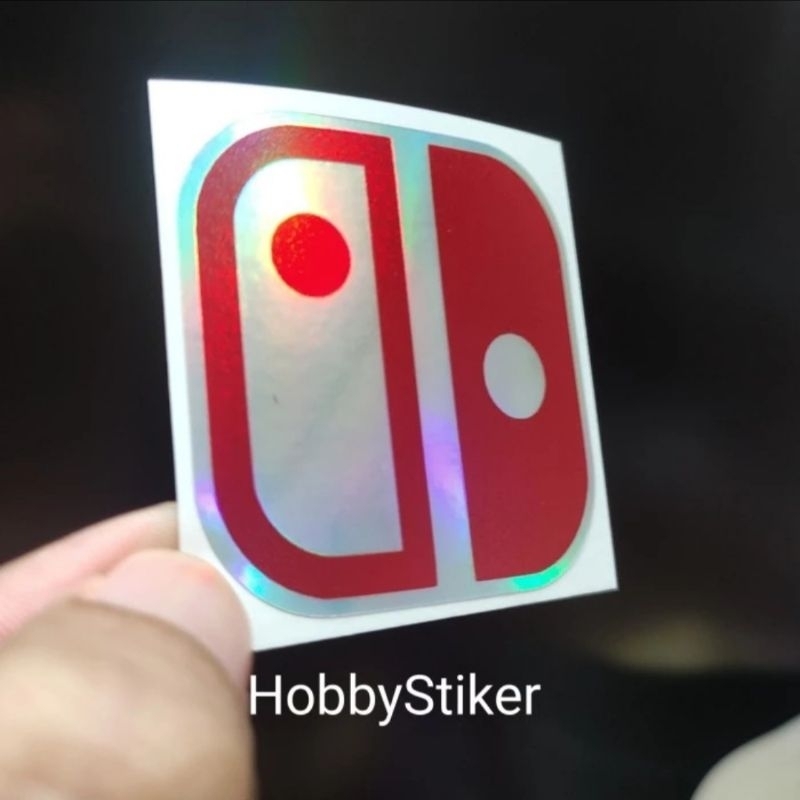 Premium hologram Nintendo switch logo sticker for pc laptop | Shopee ...