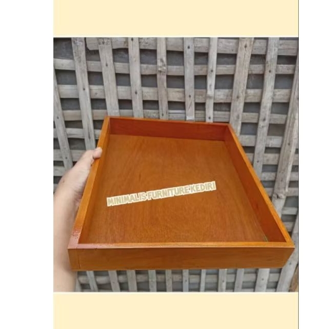 KAYU Mahogany Serving Tray Aesthetic Wooden Tray | Shopee Philippines
