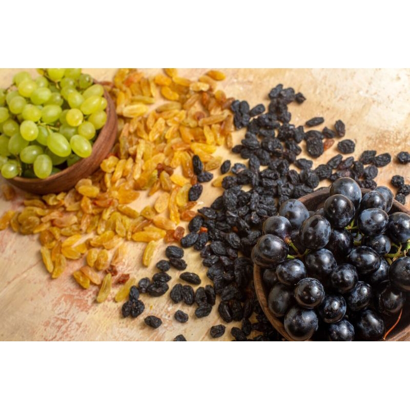 HITAM Kismis Mix Black And Gold Mix Raisin Without Sugar Unsweetened ...