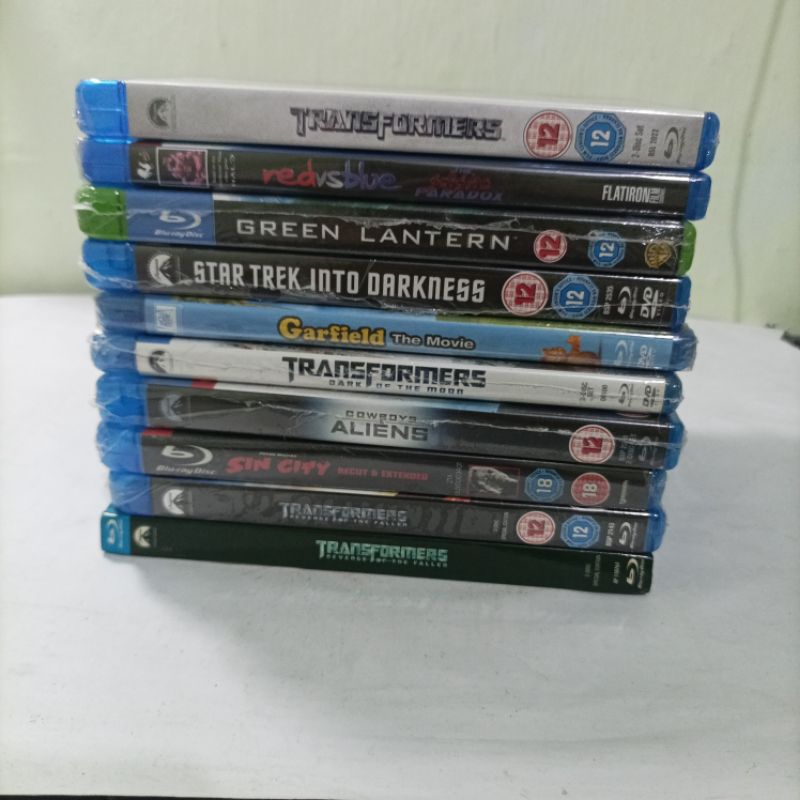 Blu-ray original Transformers, Transformers Revenge of the Fallen ...