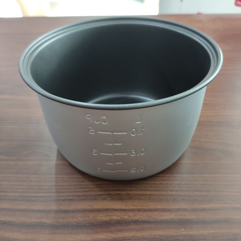 Kirin Brand Teflon Aluminum Rice Cooker Pan Size 1 Liter 100% Original ...