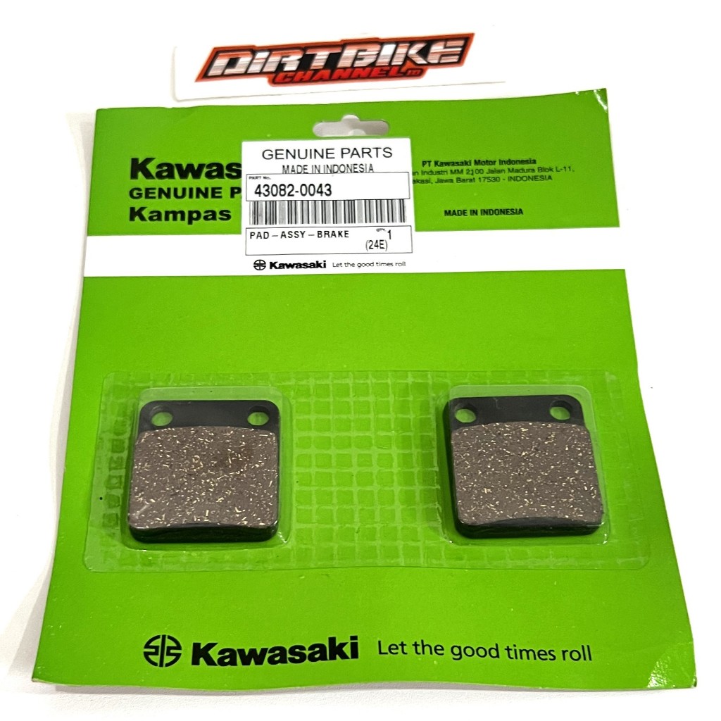 ORIGINAL KAWASAKI KLX 150 DTRACKER 150 Rear Brake Pads | Shopee Philippines