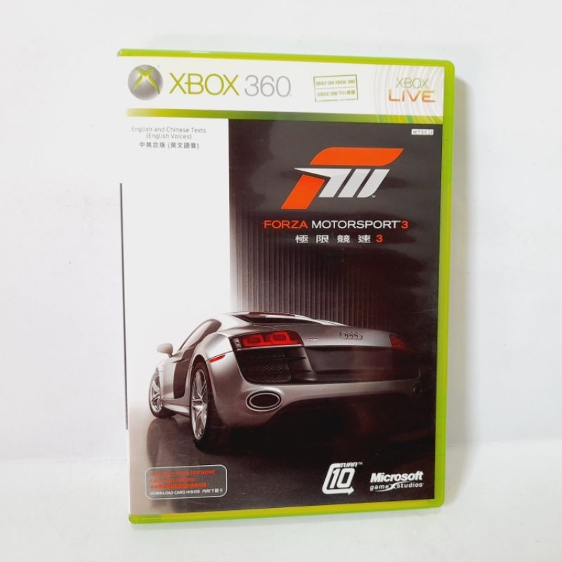 Xbox 360 Forza Motorsport 3 Cassette (2 Discs) Made In Singapore ...