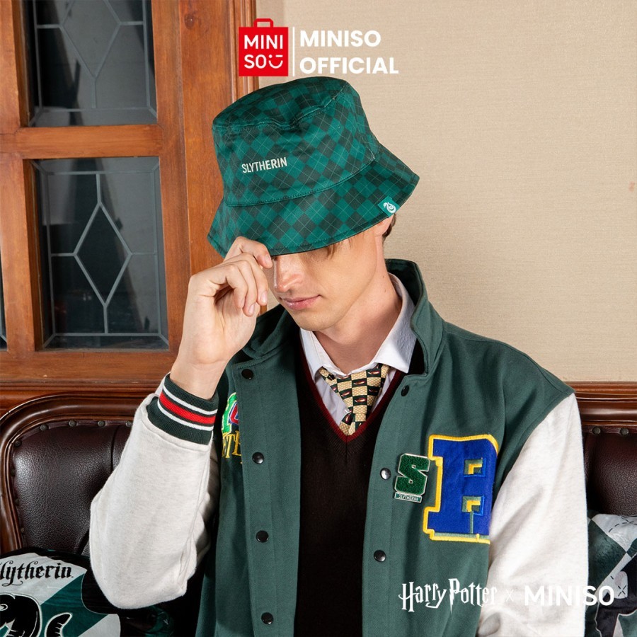 Miniso x Harry Potter House Series Double Sided Bucket Hat Fashion ...