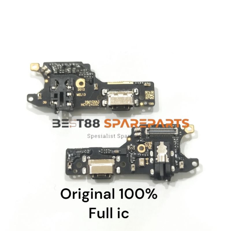 Pcb Charger Connector / Con Casing Board Xiaomi Redmi Note 9 Original ...