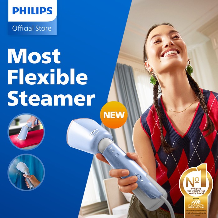 New! Philips Handheld Steamer 5000 Series - STH5020/20 Light Blue ...