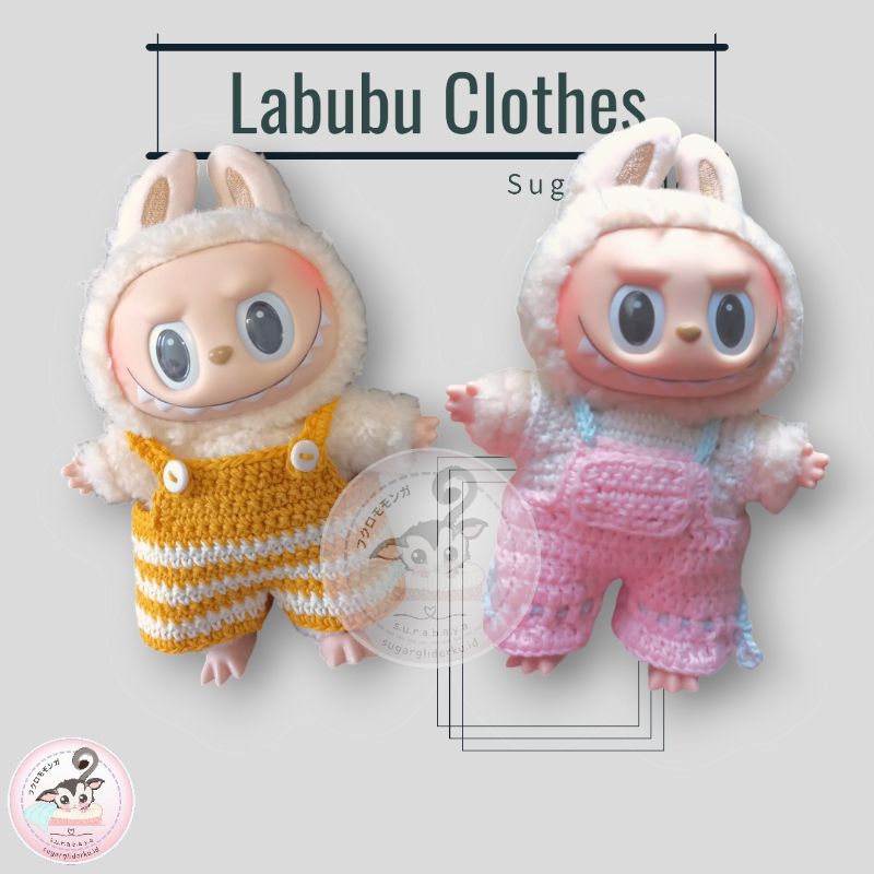 Labubu Labubu Labubu | Clothes | Crochet | Clothes | Knitting | Custom ...